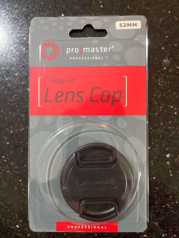 Lens Cap 52mm (Snap-on), Photography, Lens & Kits on Carousell