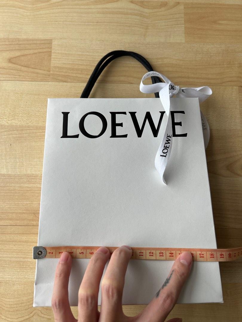 Loewe small paper bag, Luxury, Bags & Wallets on Carousell
