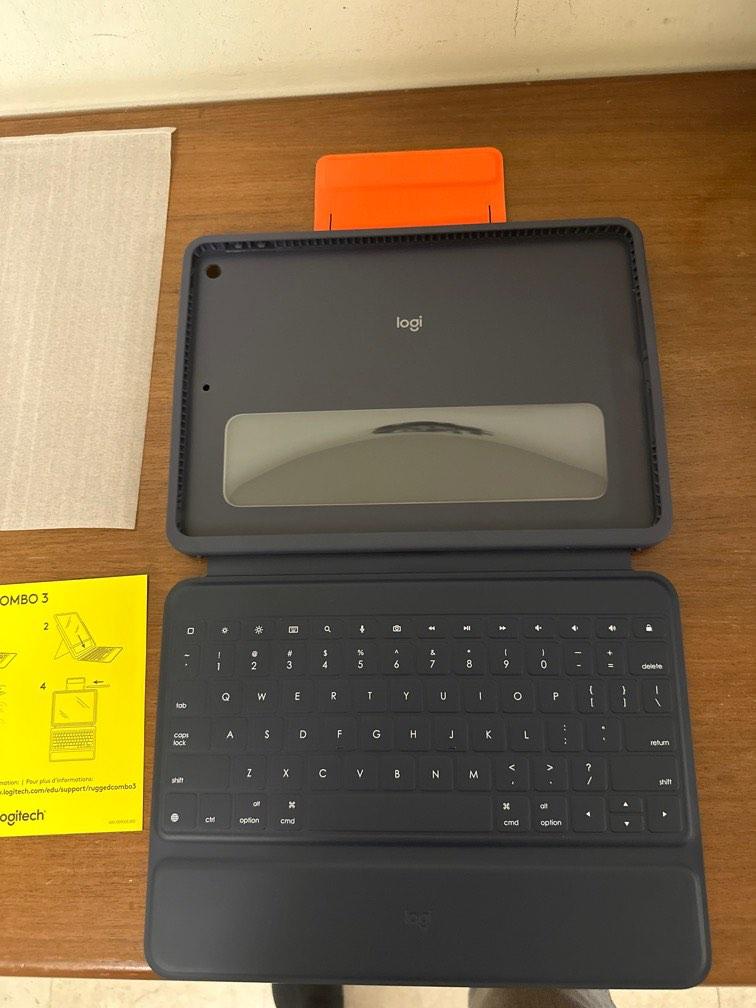 Logitech rugged combo 3 for iPad Gen 7-9, Computers & Tech, Parts & Accessories, Other ...