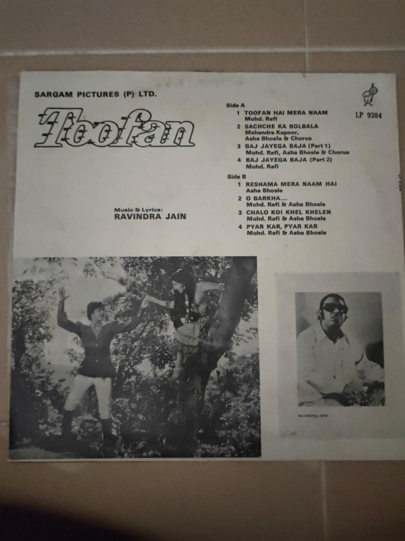 lp hindustan toofan, Hobbies & Toys, Music & Media, CDs & DVDs on Carousell