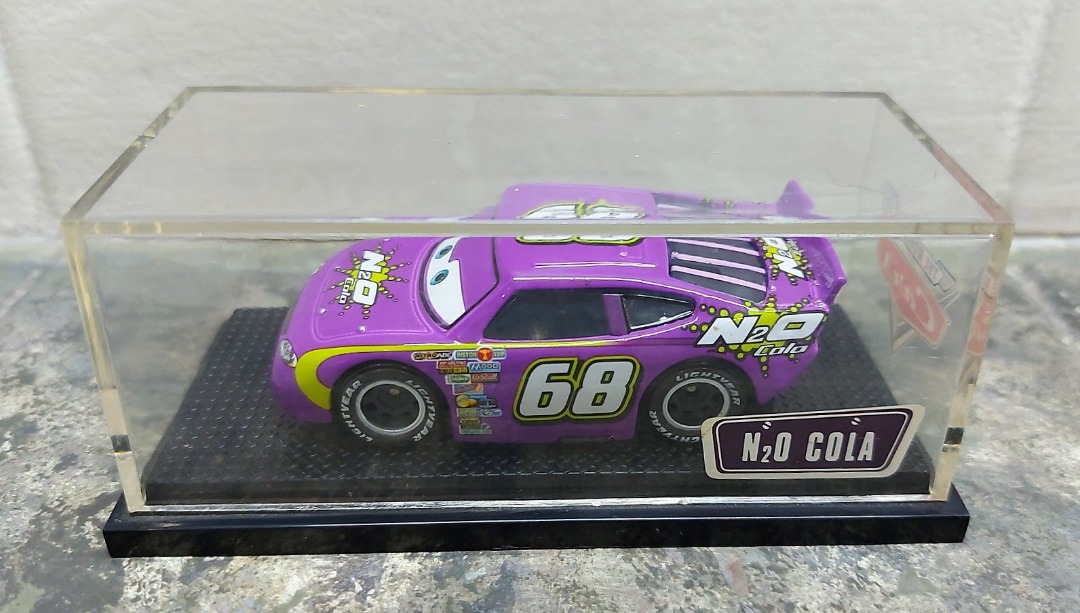 MANNY FLYWHEEL "N2O COLA" (Rubber Tires) - Mattel Disney Pixar Cars 1: ...