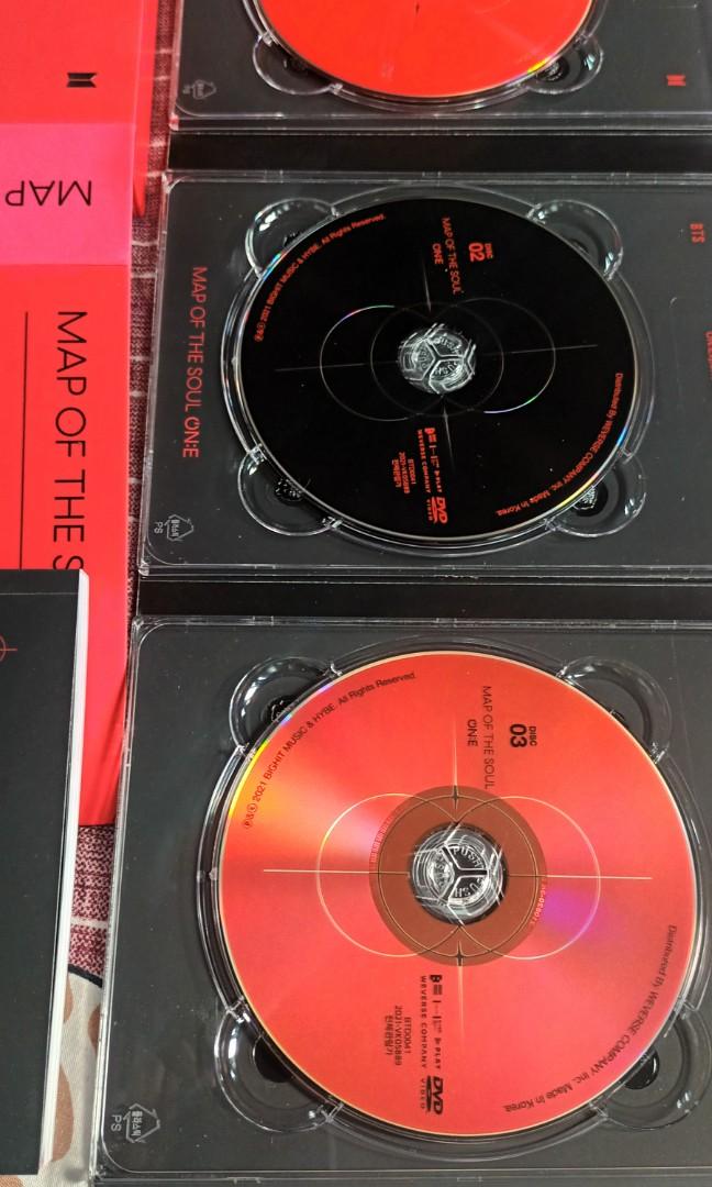 MAP OF THE SOUL ON:E DVD (DISCOLORATION SA OUTERBOX), Hobbies & Toys ...