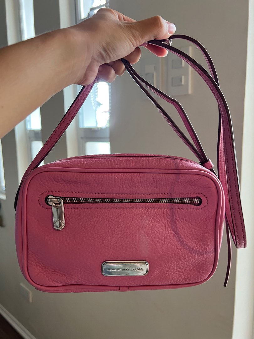 Marc jacobs pink sally camera cross body bag, Luxury, Bags & Wallets on ...