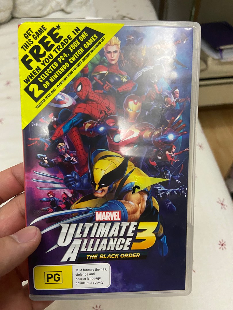 Marvel Ultimate Alliance 3 The Black Order (Switch), Video Gaming ...