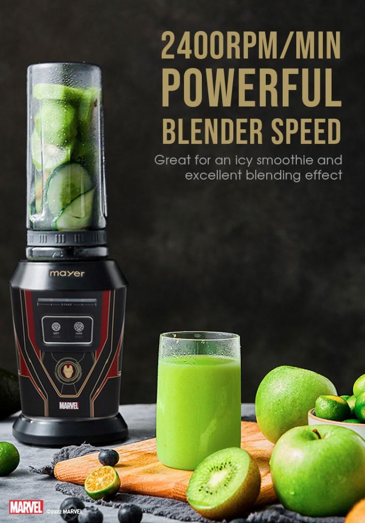 Marvel x Mayer Iron Man 600ml Personal Power Blender, TV & Home ...