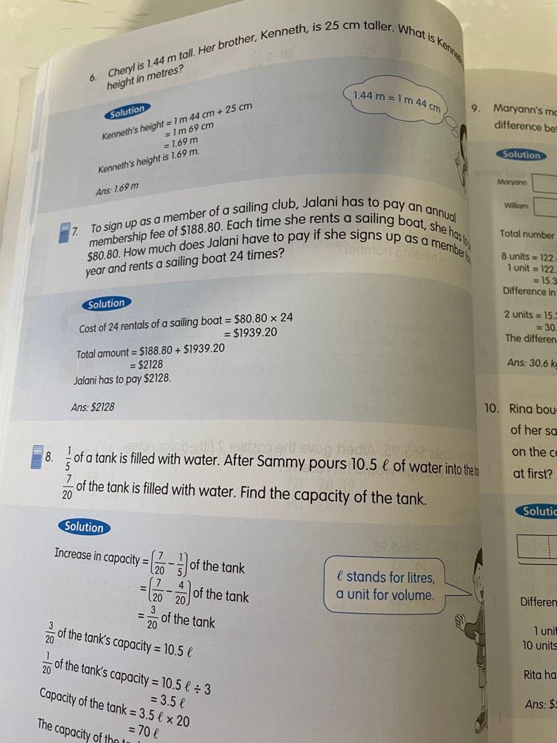MATHEMATICS PSLE REVISION GUIDE ( Marshall Cavendish), Hobbies & Toys ...