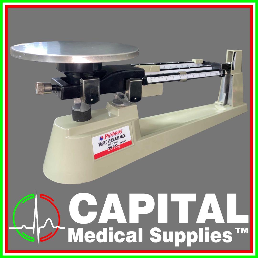 Mechanical Weighing Scale Triple Beam Balance (Partners), Health ...