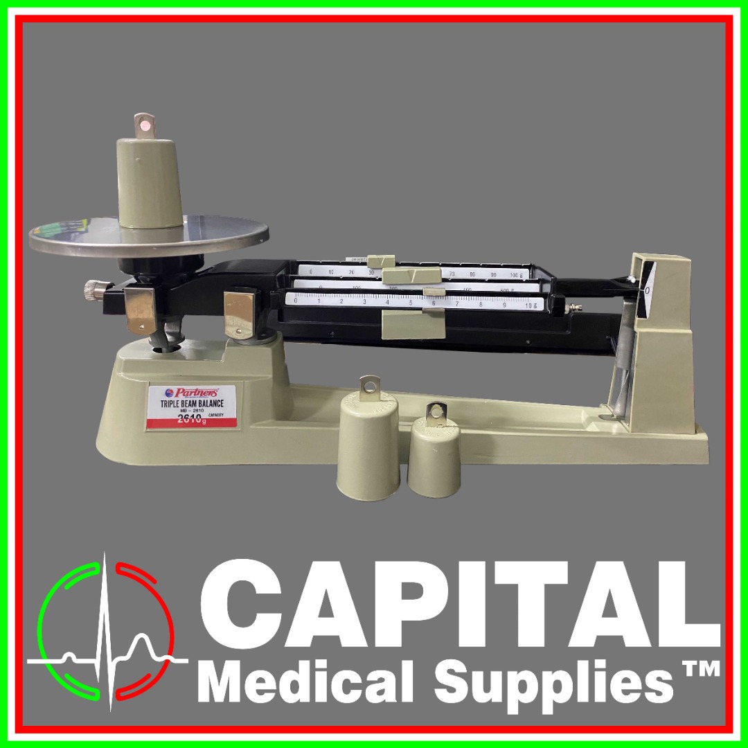 Mechanical Weighing Scale Triple Beam Balance (Partners), Health ...