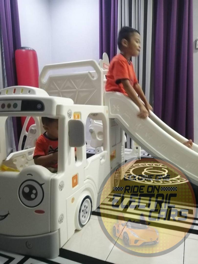 MINI BUS 3 IN 1 BUS PLAYGROUND & SLIDE, Hobbies & Toys, Toys & Games on ...