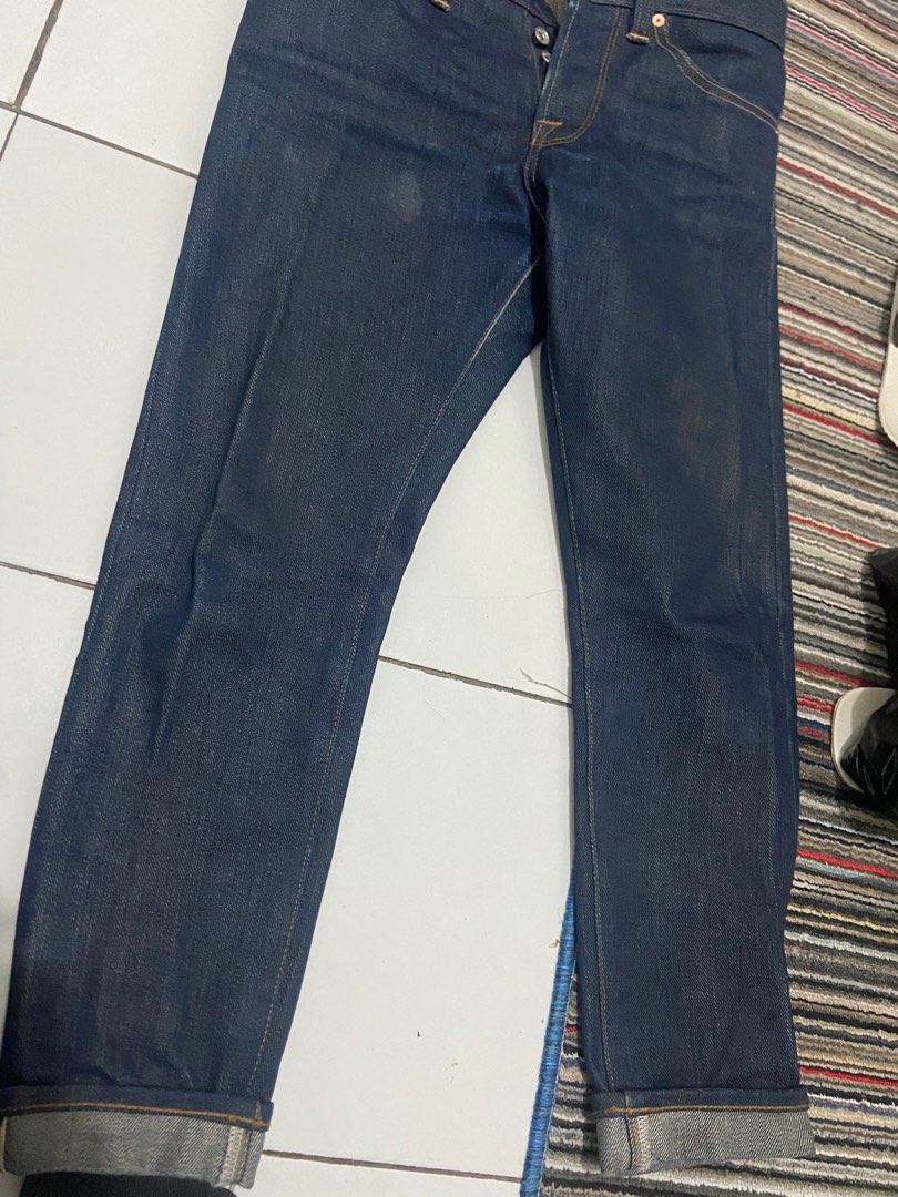 MISCHIEF DENIM - jeans IL SL 001 Burning Legion 21 oz, Fesyen Pria ...