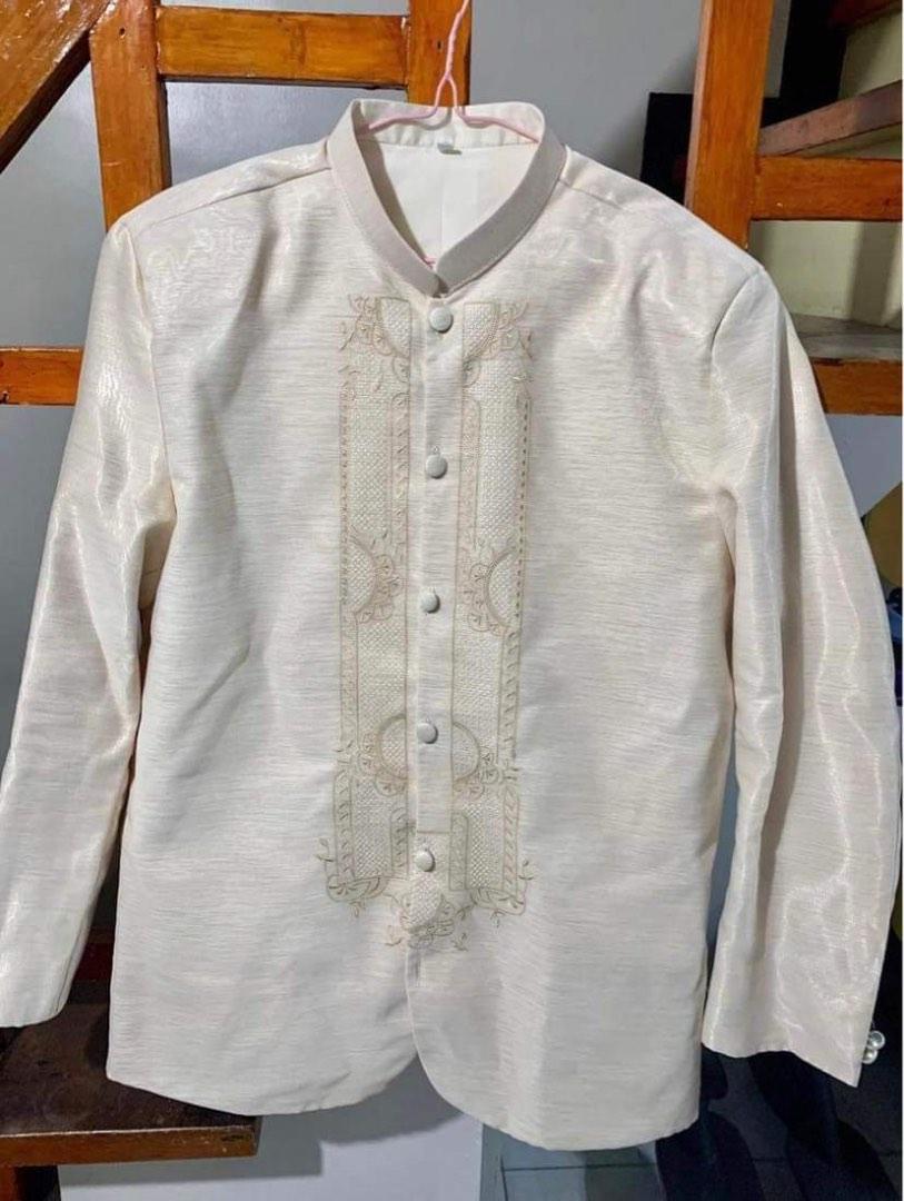 Modern Barong, Men's Fashion, Coats, Jackets and Outerwear on Carousell