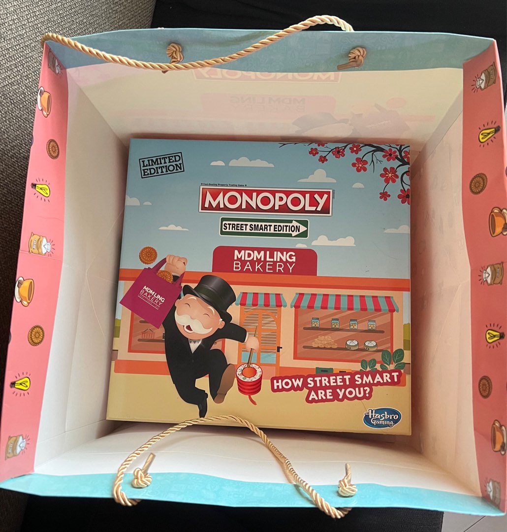 Monopoly by Madam Ling Bakery, Hobbies & Toys, Toys & Games on Carousell