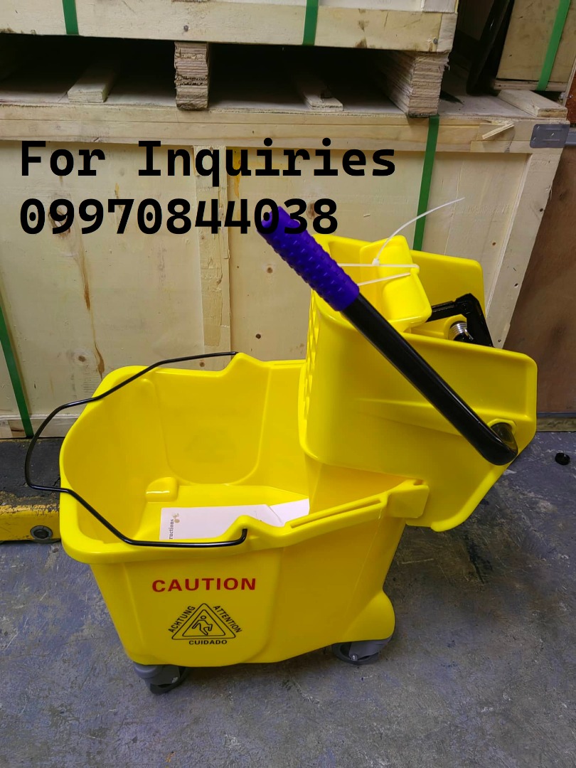 Mop Squeezer Bucket, Commercial & Industrial, Industrial Equipment on ...