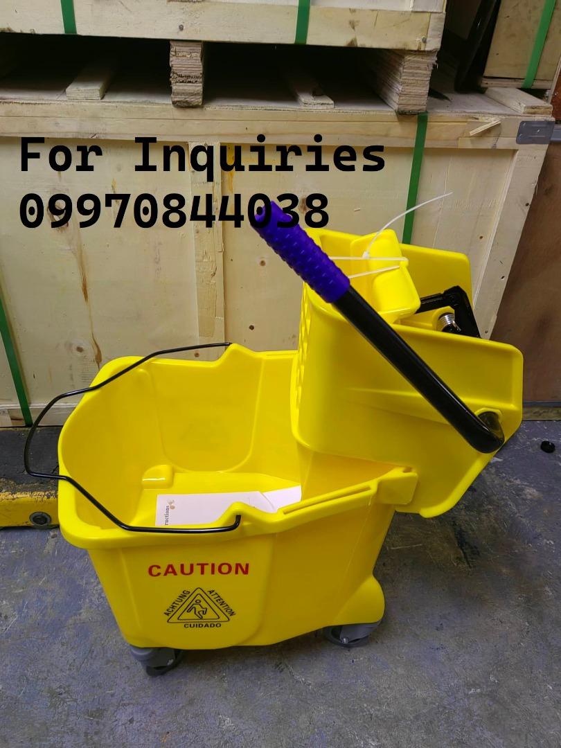Mop Squeezer Bucket, Commercial & Industrial, Industrial Equipment on ...