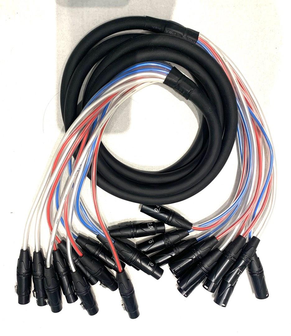 MULTI-CHANNEL SNAKE CABLES- 12 CHANNELS, 音響器材, 其他音響配件及設備 - Carousell