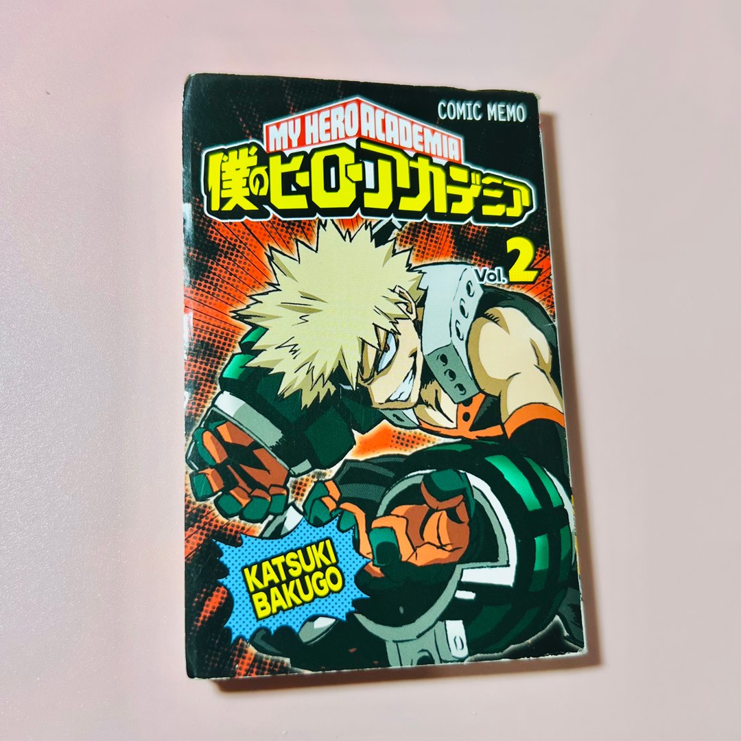 My Hero Academia Bakugo Comic Memo 9.8x6.3cm (dent on the cover) - Php ...