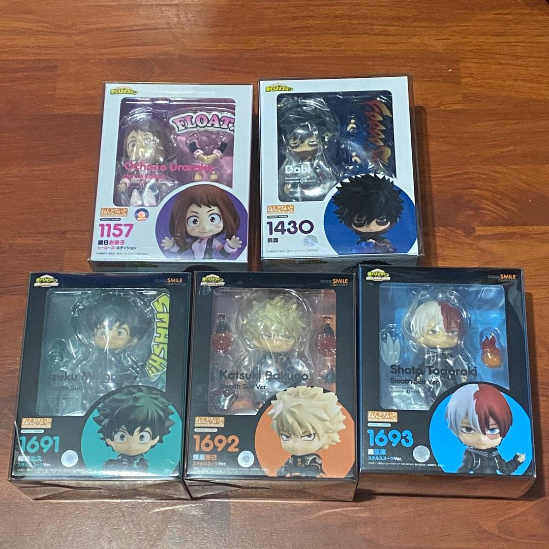 My Hero Academia Nendoroid Set, Hobbies & Toys, Toys & Games on Carousell