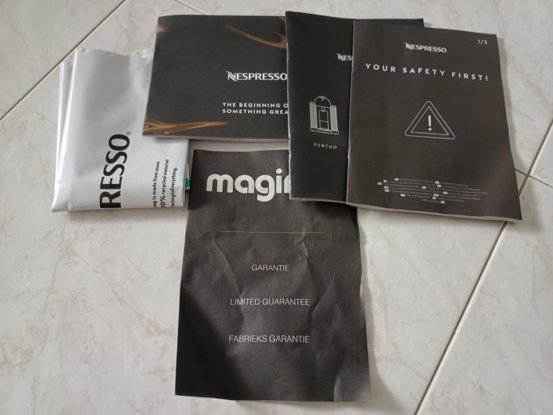 Nespresso vertuo plus(red), TV & Home Appliances, Kitchen Appliances ...
