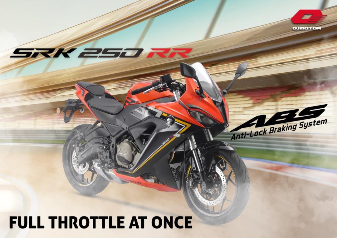 New QJMotor SRK250RR ABS Muka0 ( SRK RR SRK250 Ninja R25 CBR ), Motorbikes on Carousell