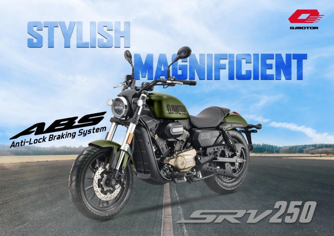 New Benelli QJmotor SRV 250 ABS ( Virago Vulcan Leoncino Cruise Cruiser ...