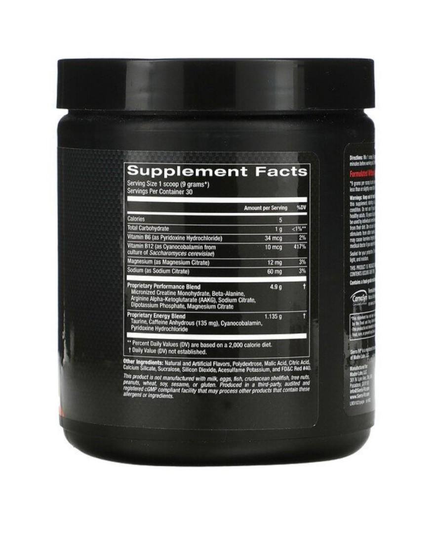 *New* Sierra Fit Pre-Workout, Health & Nutrition, Health Supplements ...