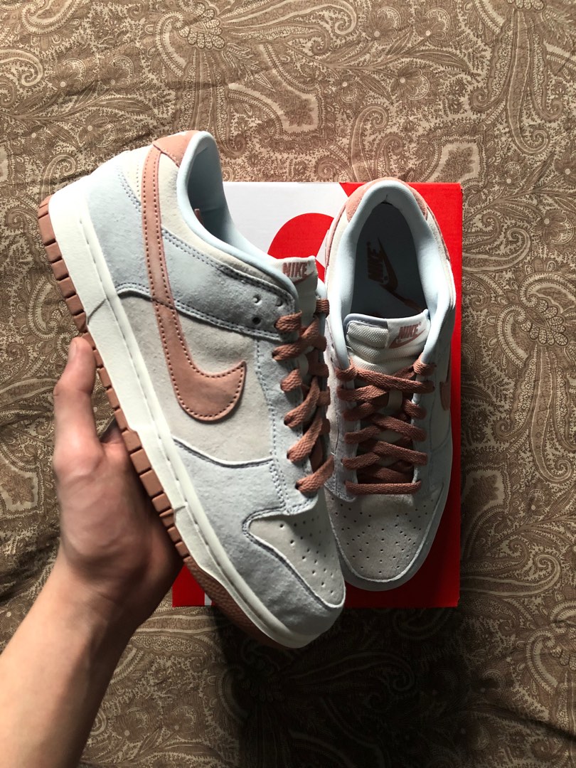 Nike Dunk Low 'Fossil Rose', Men's Fashion, Footwear, Sneakers on Carousell
