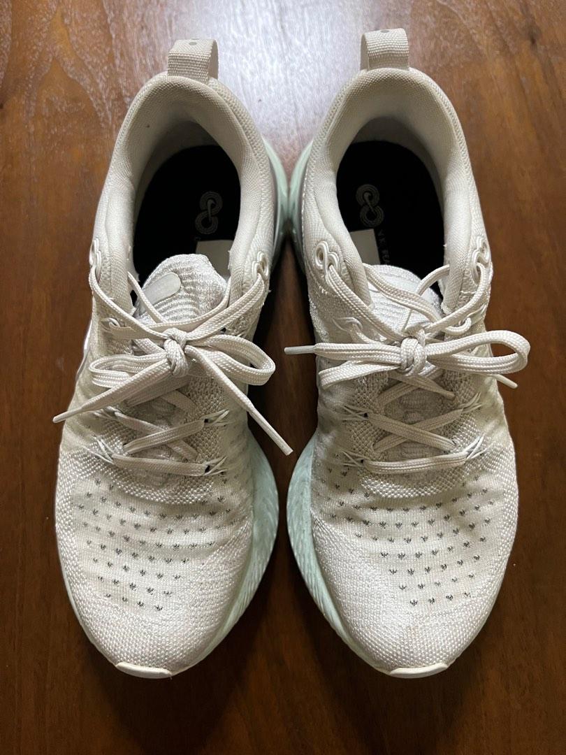 Nike React Infinity Run Flyknit 2 (White/Light Pink colorway), Women's ...