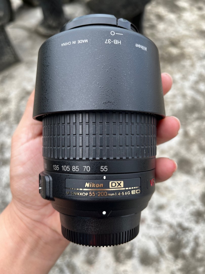 Nikon 55-200mm f4-5.6 G ED VR, Photography, Lens & Kits on Carousell