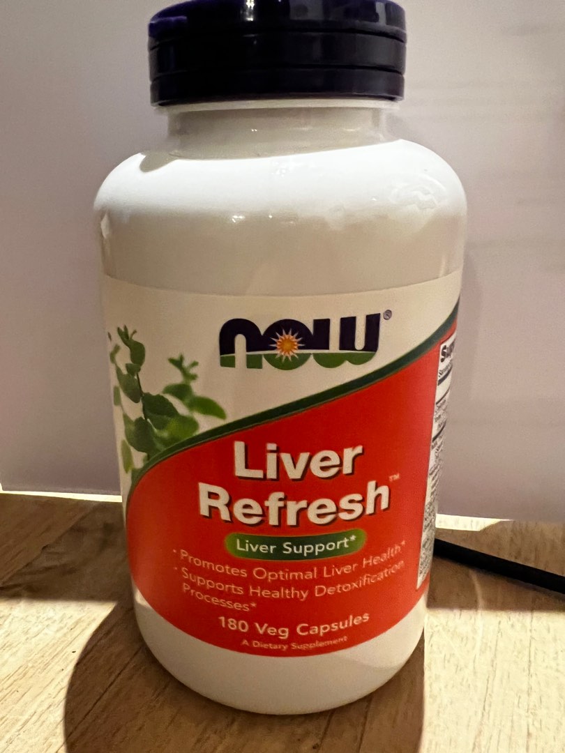Now Liver Refresh liver support (180 capsules), 健康及營養食用品, 健康補充品, 健康補充品 ...