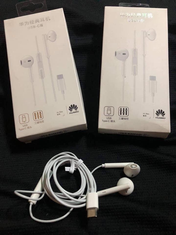 original huawie type c earphone, Audio, Earphones on Carousell
