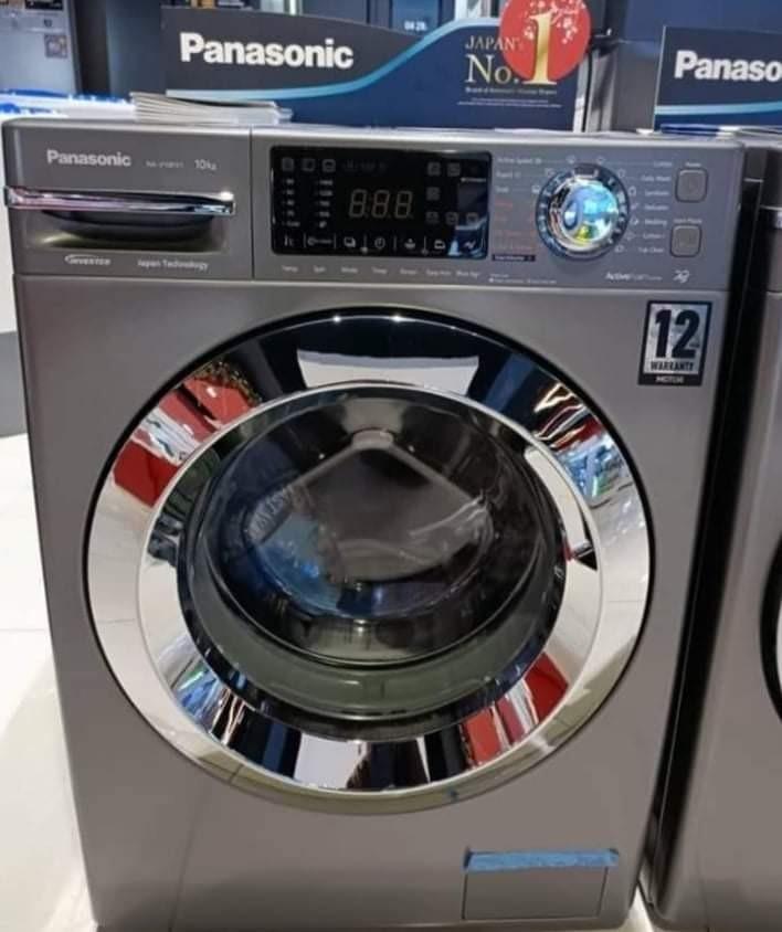 Panasonic front load washing machine, TV & Home Appliances, Washing ...