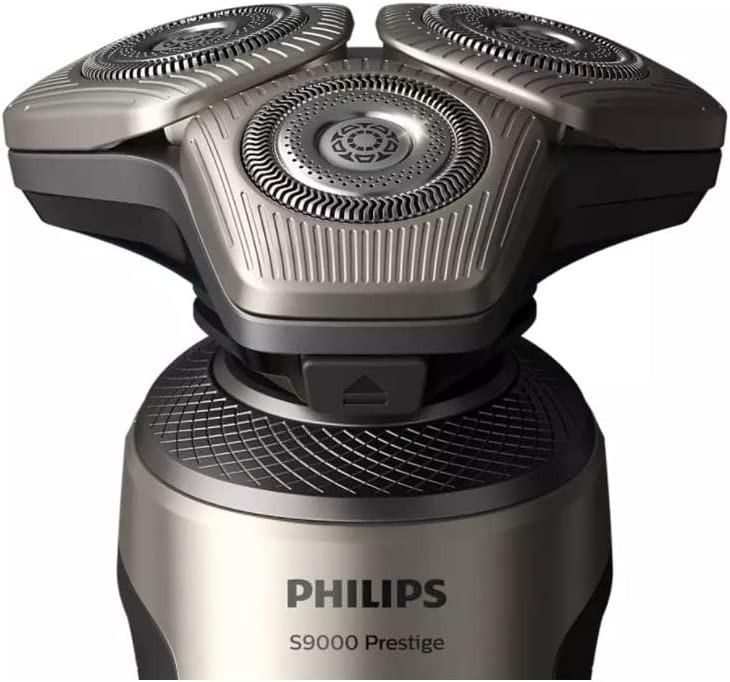 Philips SP9873/15 Shaver Series 9000 Prestige Wet & Dry Electric Shaver with NanoTech Dual ...