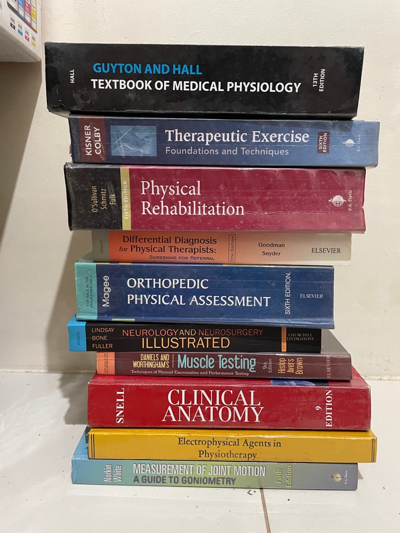 PHYSICAL THERAPY BOOKS, Hobbies & Toys, Books & Magazines, Textbooks on Carousell