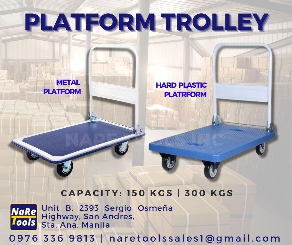 Platform Trolley (Push Cart), Furniture & Home Living, Home Improvement ...
