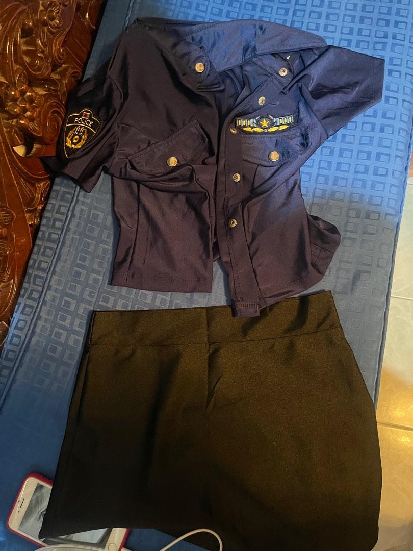 Police Woman Costume - Adult HALLOWEEN, Women's Fashion, Tops, Others ...