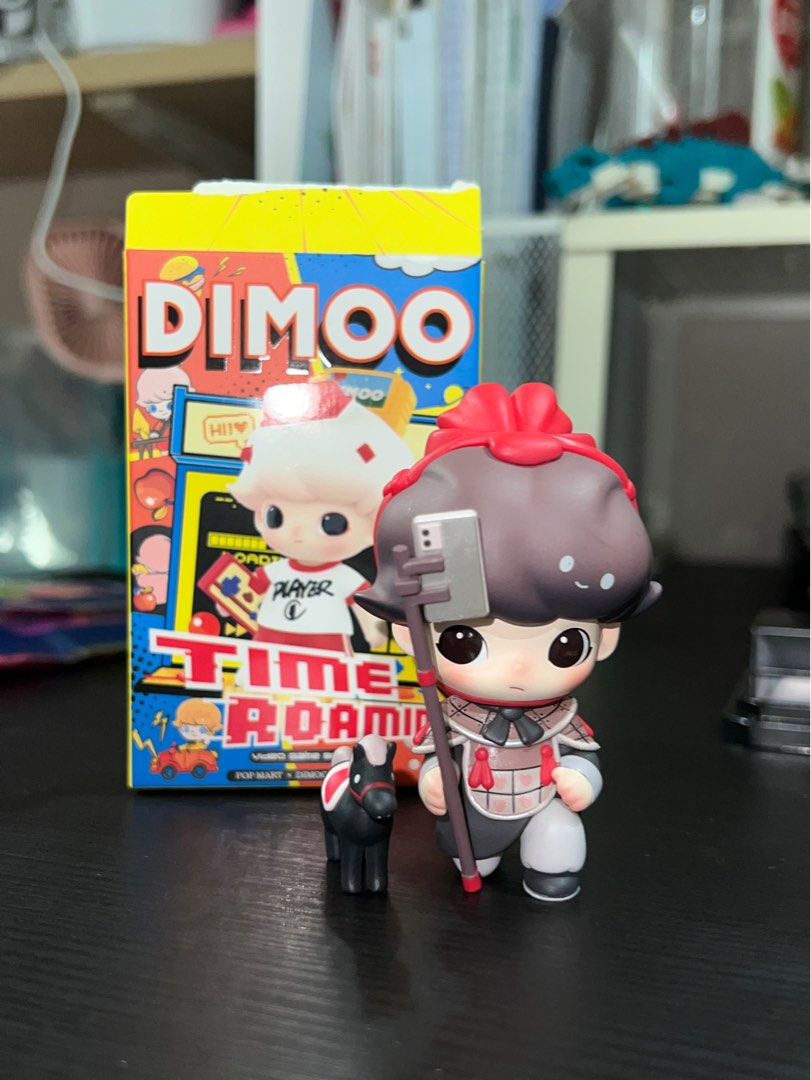 POPMART Dimoo Time Roaming Series: General Of Qin Dynasty VLOG, Hobbies ...