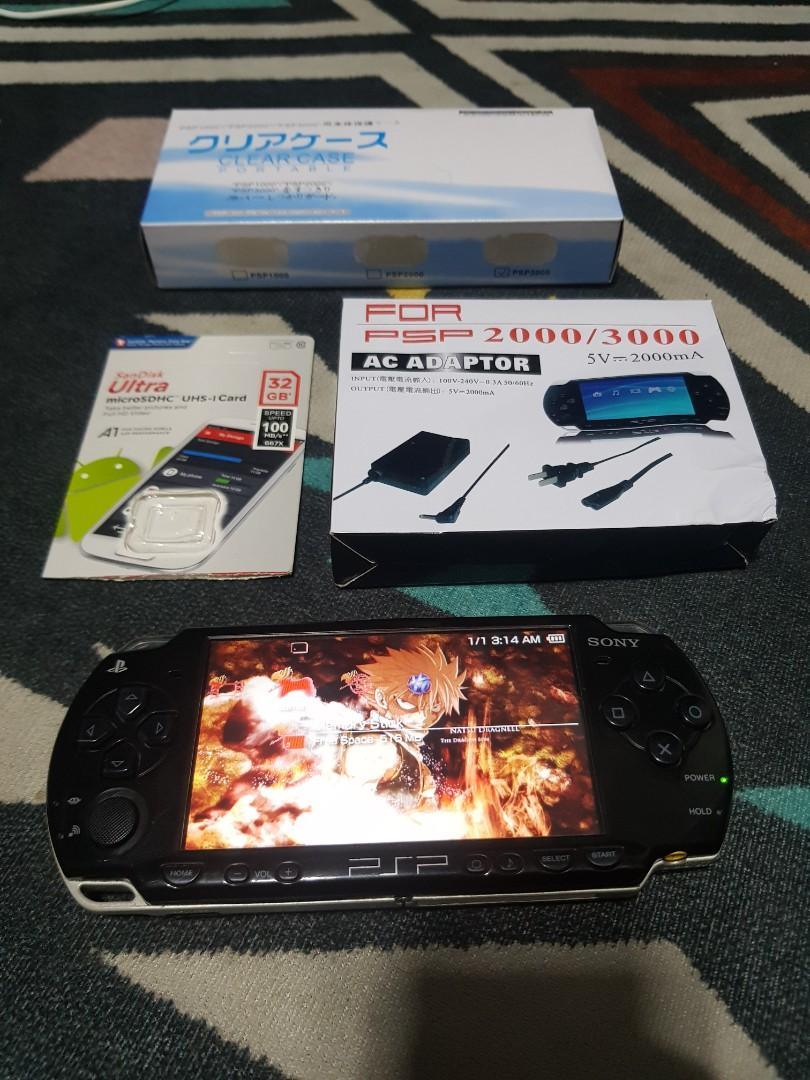 PSP SLIM 2000 SERIES 64GB, Video Gaming, Video Game Consoles ...