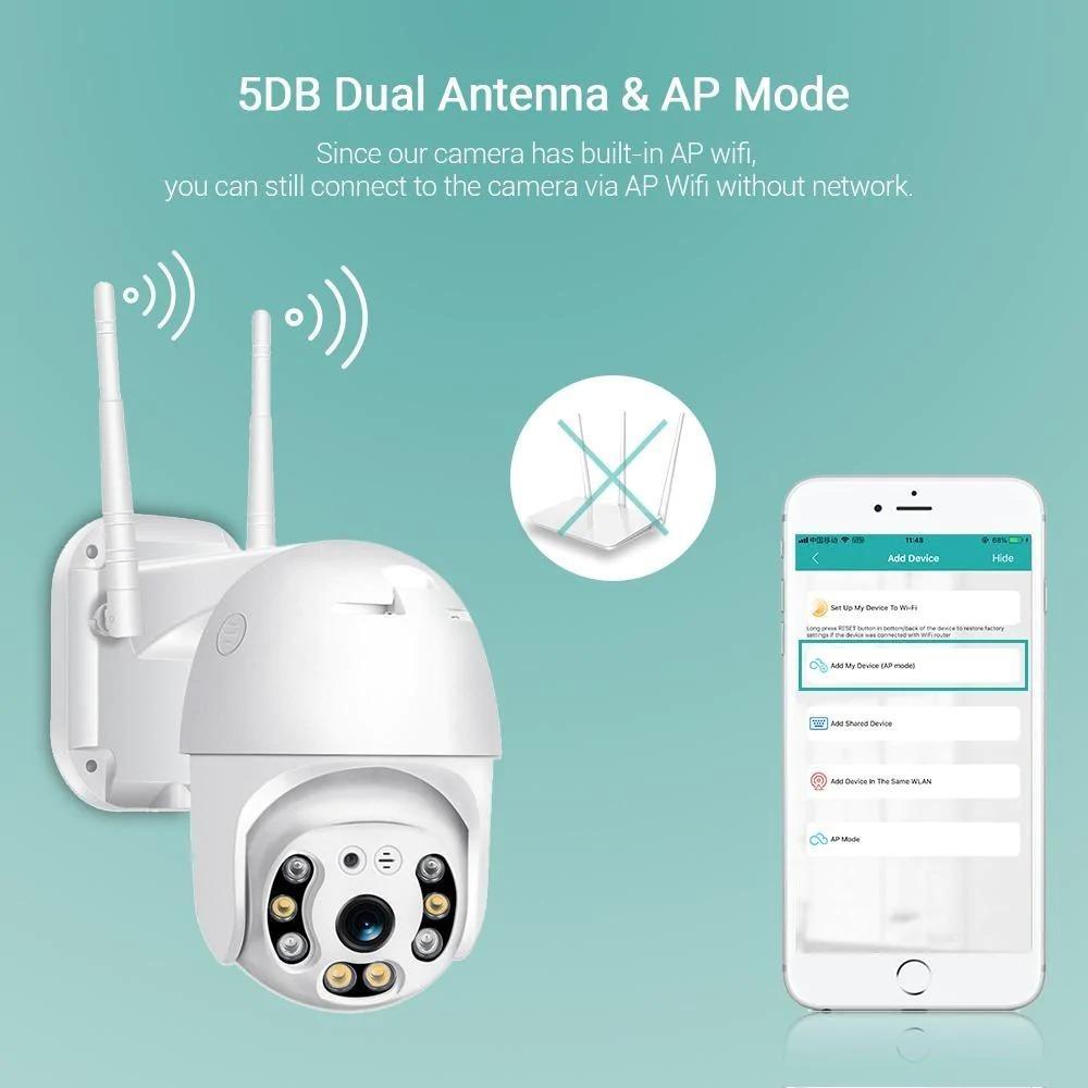 Ptz Wifi smart camera model N8-200W, Furniture & Home Living, Security ...