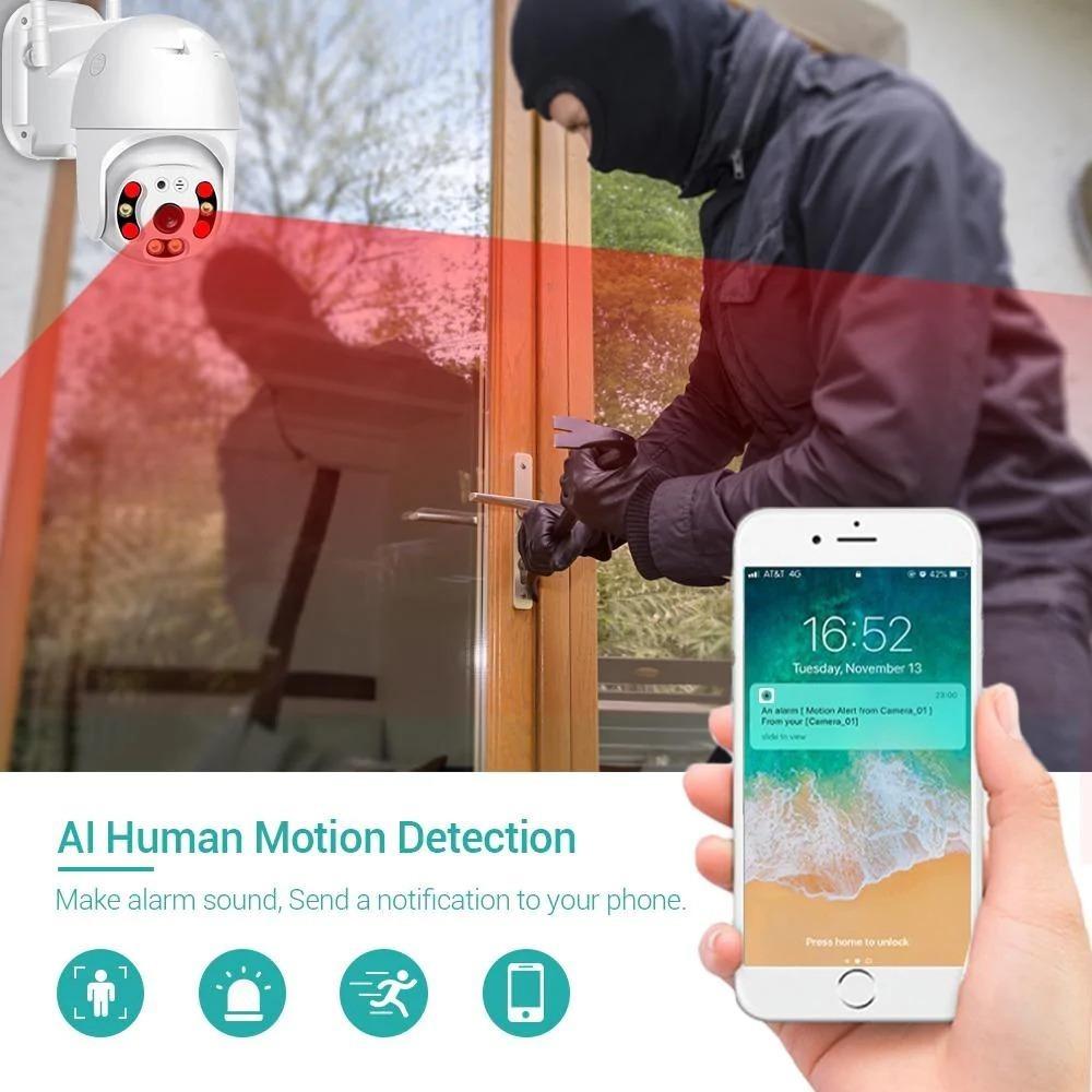 Ptz Wifi smart camera model N8-200W, Furniture & Home Living, Security ...