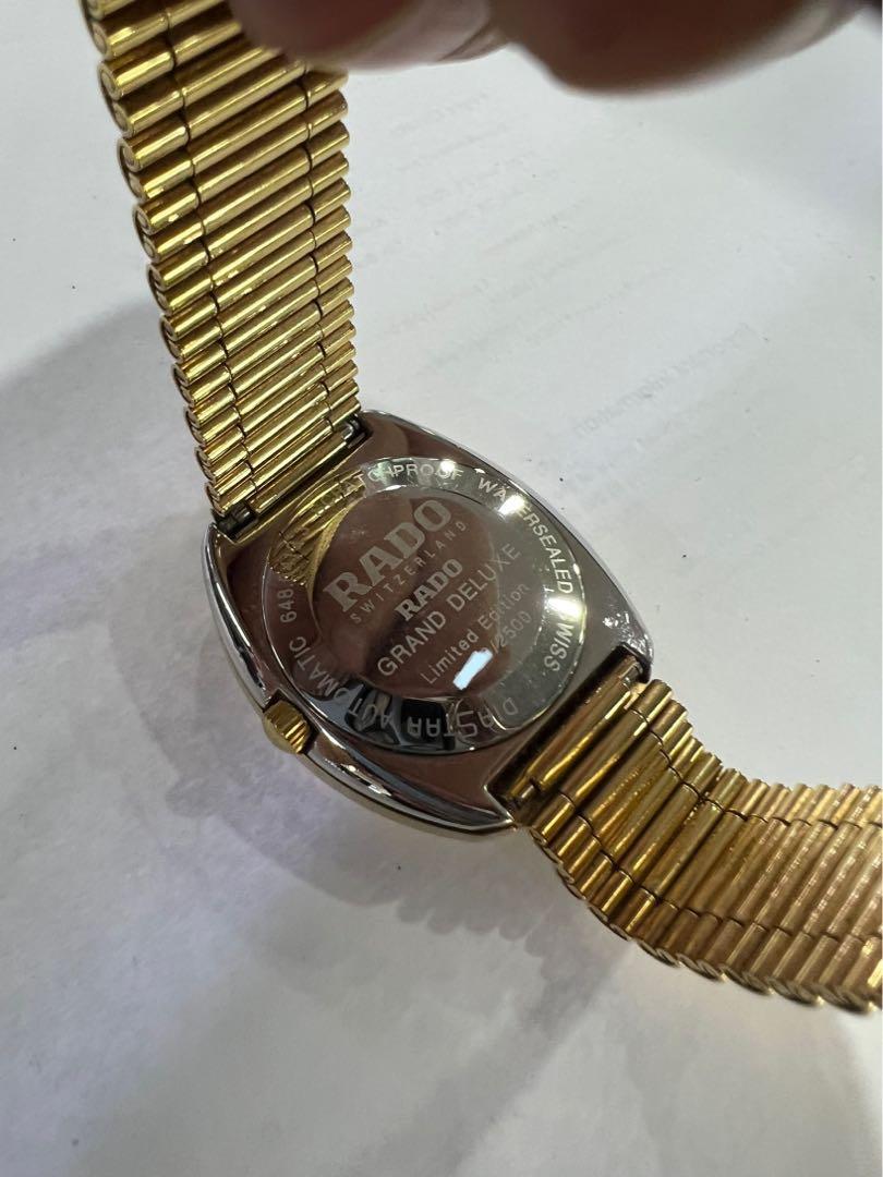 RADO DIASTAR JUBILE GRAND DELUXE LIMITED EDITION 2500 PIECE ONLY AUTOMATIC SWISS MADE, Men's ...