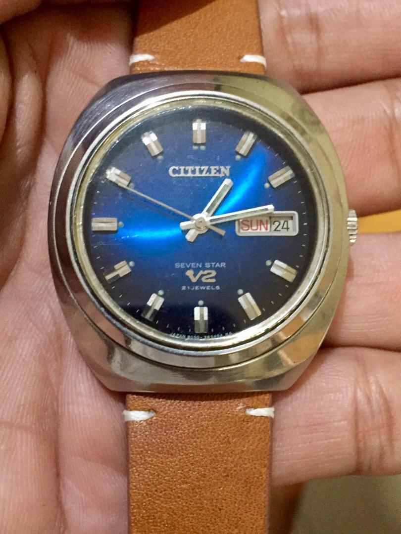 Rare CITIZEN Seven Star V2 Automatic 21 Jewels JDM, Men's Fashion ...