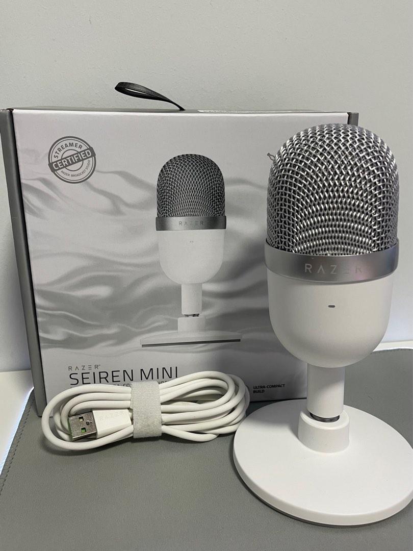 razer seiren mini white, Audio, Microphones on Carousell