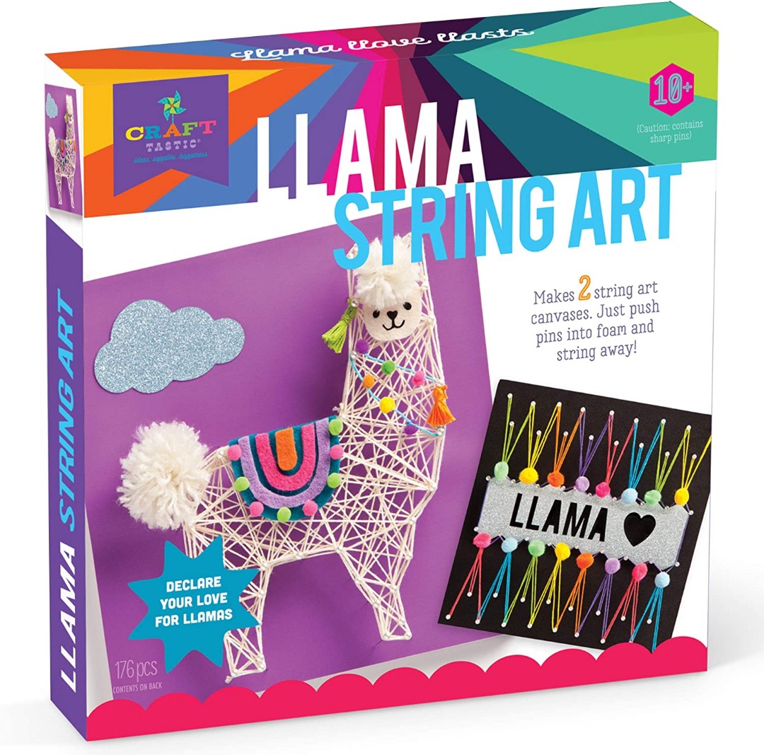{READY STOCK} Craft-tastic CT1873 ? String Art Kit ? Craft Kit Makes 2 ...