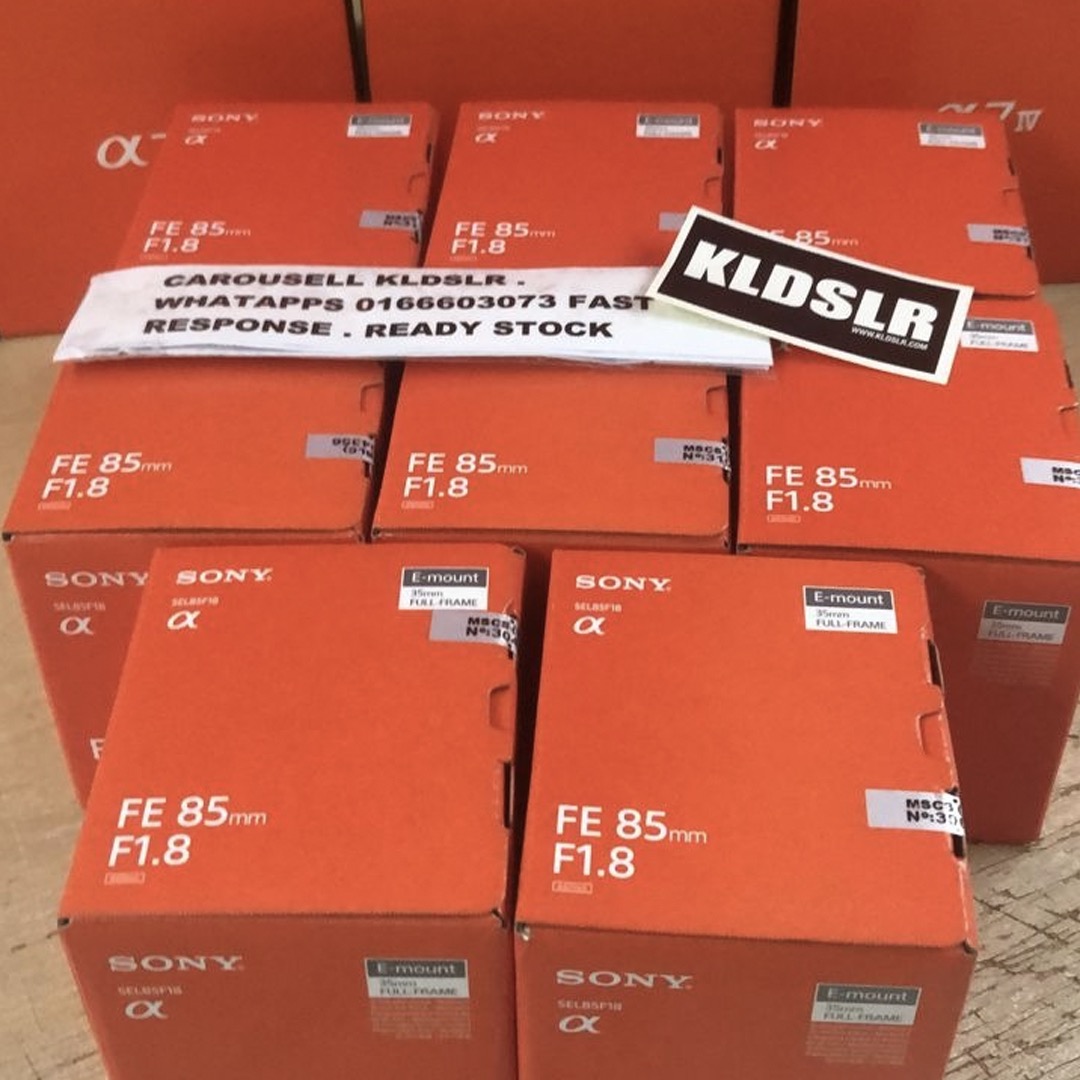 SONY FE 85MM F1.8 LENS SEL85F18 (SONY MALAYSIA), Photography, Lens ...