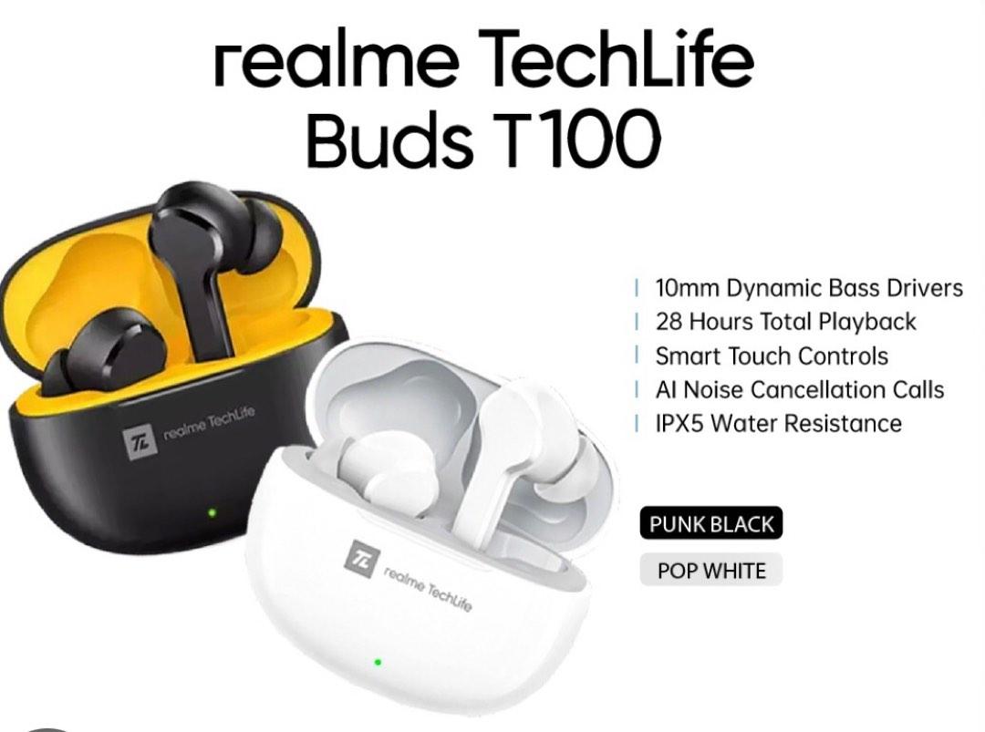 Realme Techlife Buds T100, Audio, Earphones on Carousell
