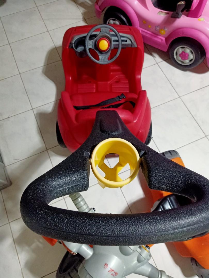 Red push car, Babies & Kids, Going Out, Car Seats on Carousell