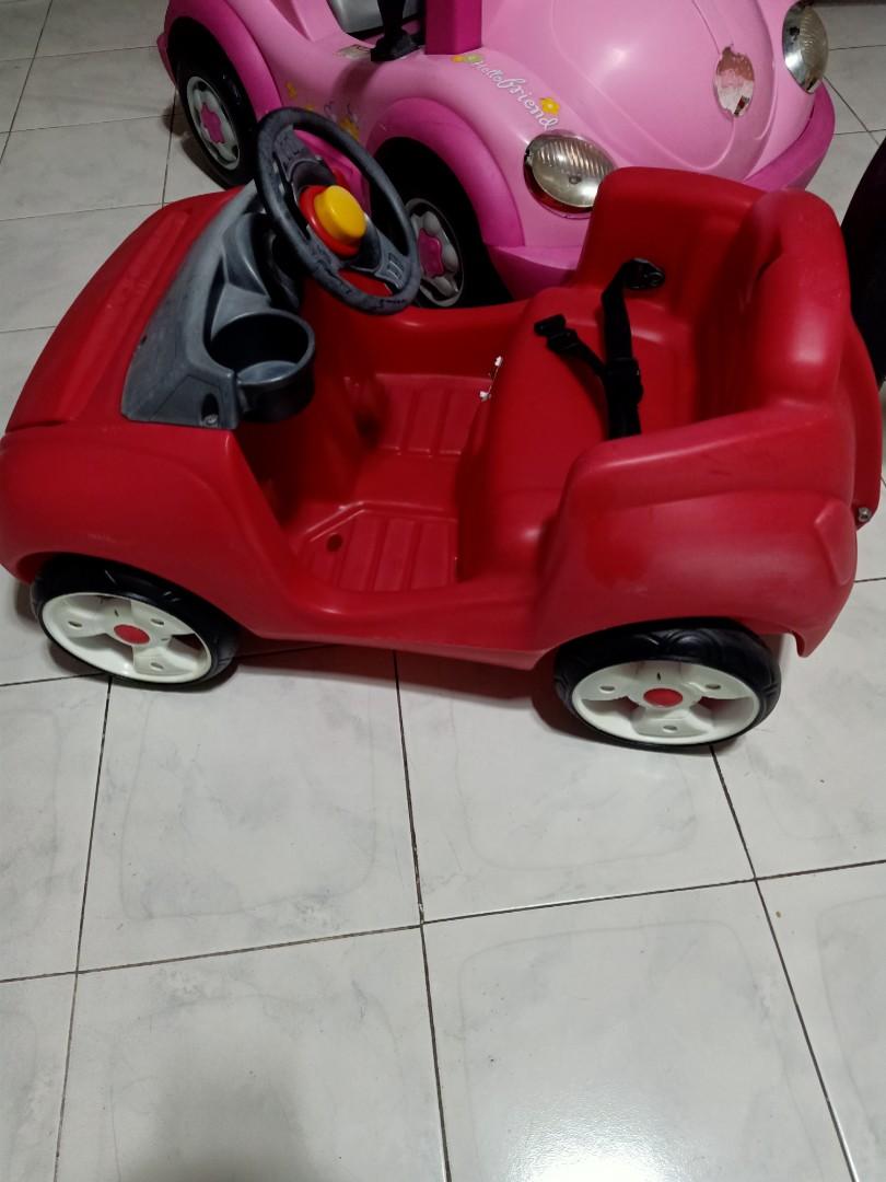 Red push car, Babies & Kids, Going Out, Car Seats on Carousell
