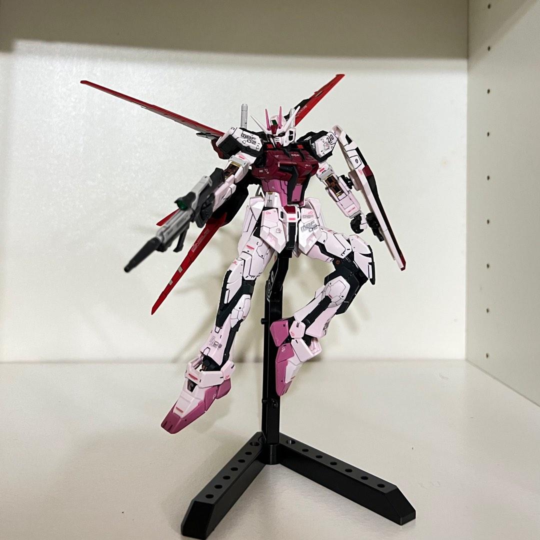 RG Strike Rouge Gundam built, Hobbies & Toys, Toys & Games on Carousell