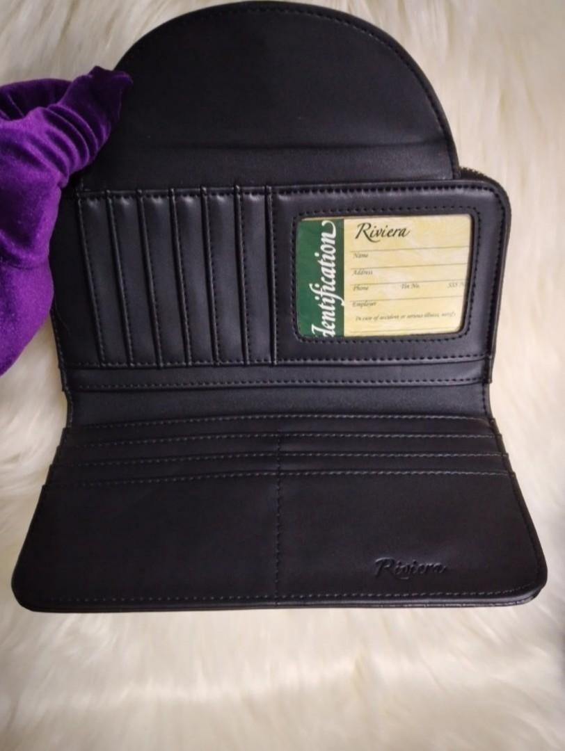 RIVIERA Long Wallet, Women's Fashion, Bags & Wallets, Wallets & Card ...