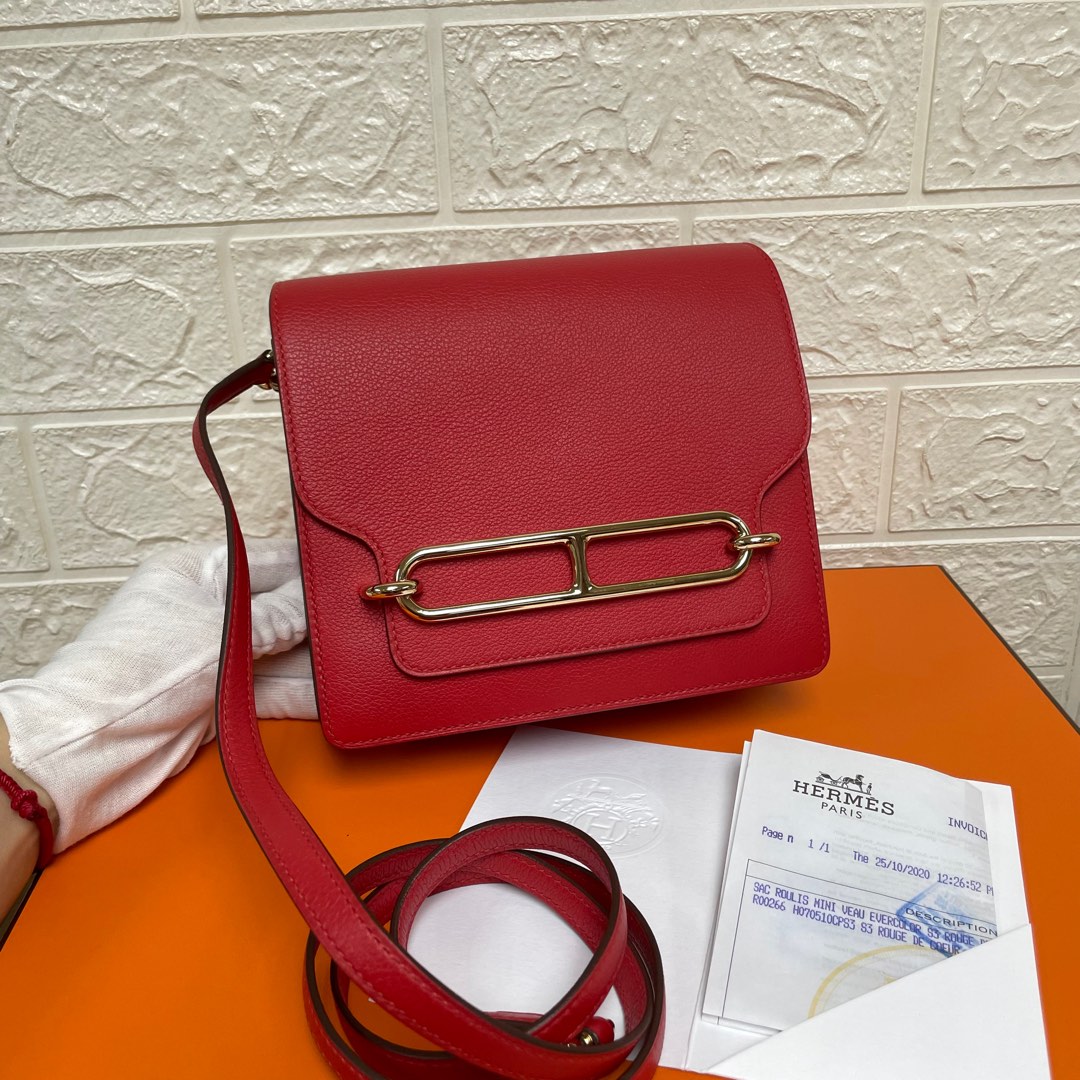 Roulis mini Color : S3 Y stamp, ghw, 名牌, 手袋及銀包 - Carousell